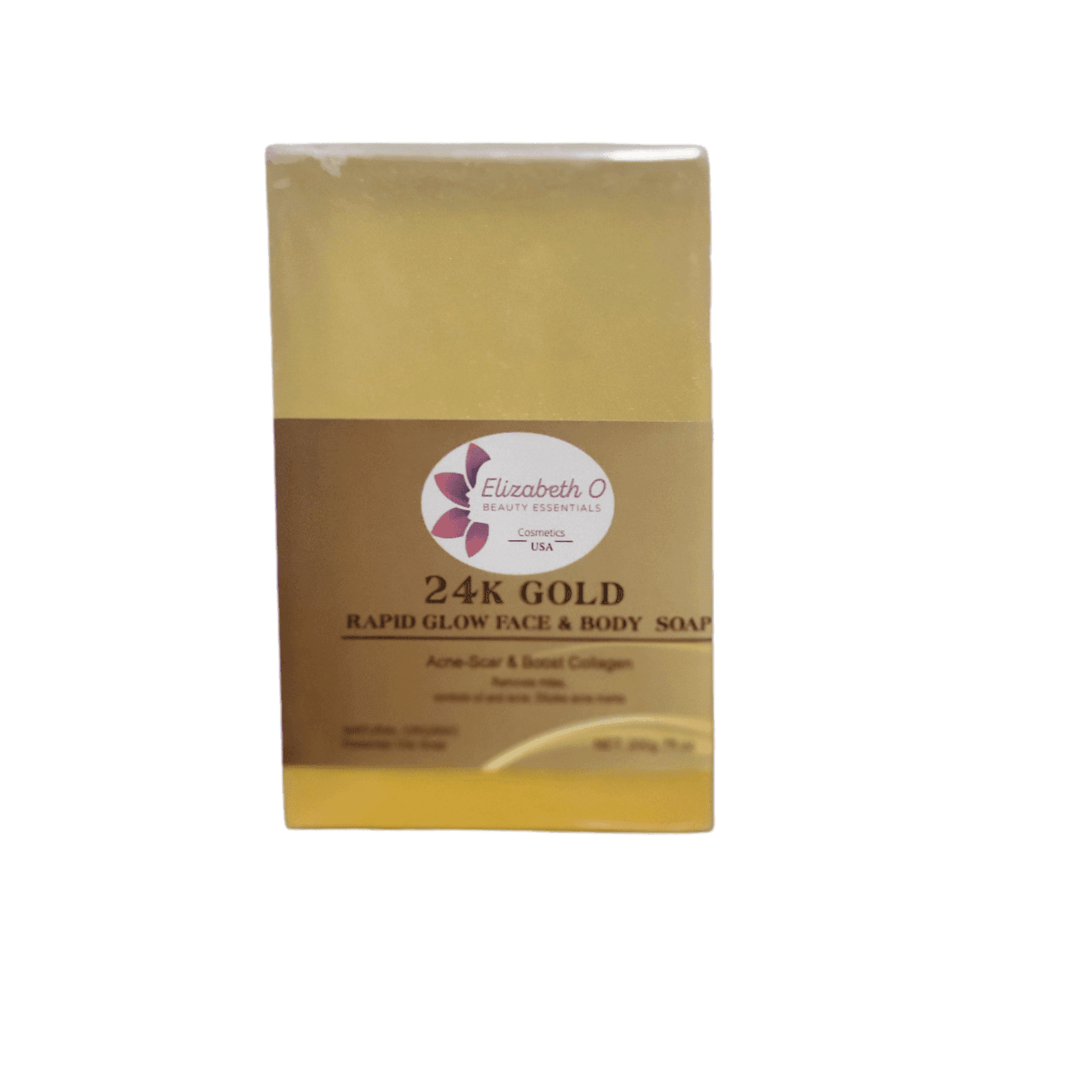 24k Gold Face Soap | Body Whitening Soap | Elizabeth O Beauty